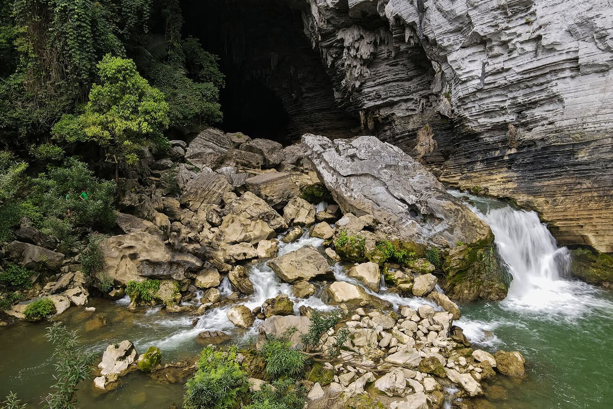 Two (2) days one (1) night adventure tour to Tu Lan cave