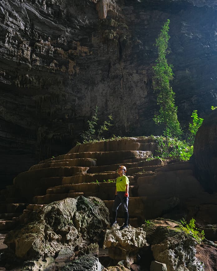 Two (2) days one (1) night adventure tour to Hang Tien cave