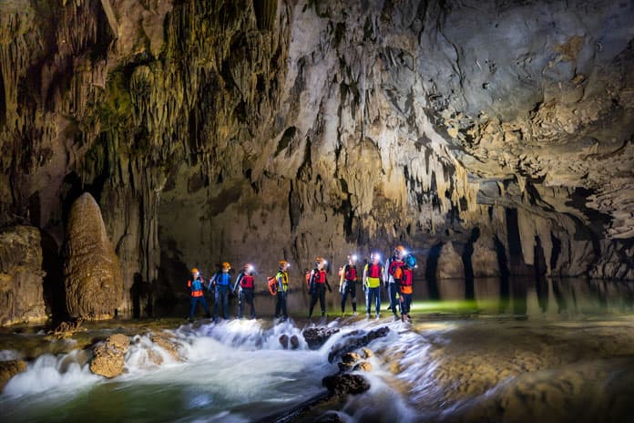 Two (2) days one (1) night adventure tour to Tu Lan cave