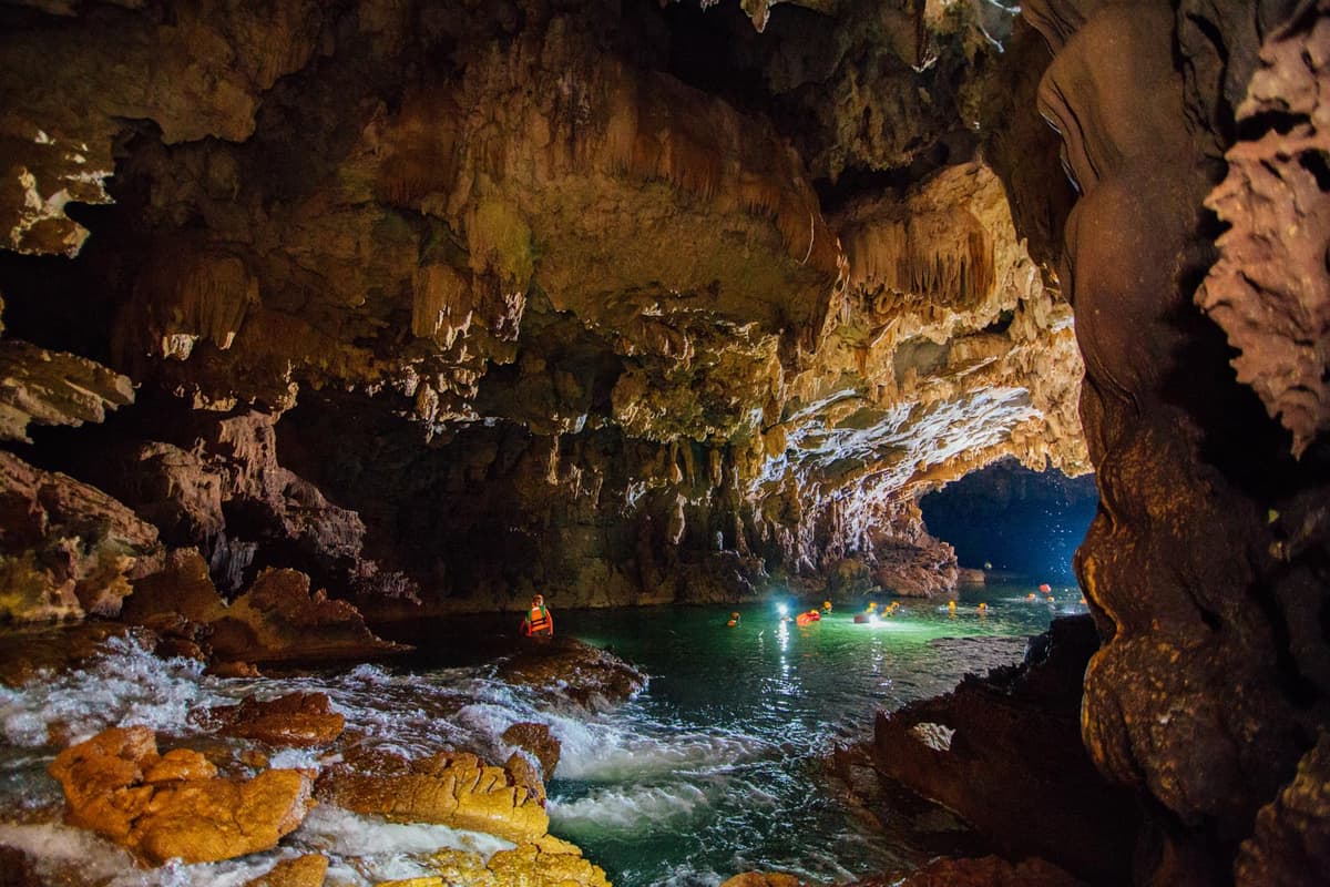 History of the discovery and surveying of the Tu Lan Cave System ...