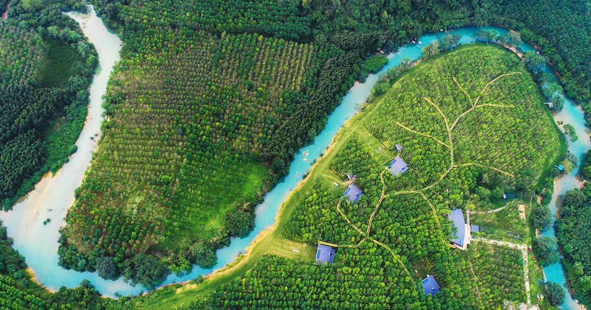 Immersed in Nature's Embrace at Blue Diamond Retreat • Oxalis Adventure